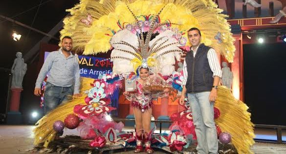 Haimara Cabrera, nueva Reina infantil del Carnaval de Arrecife