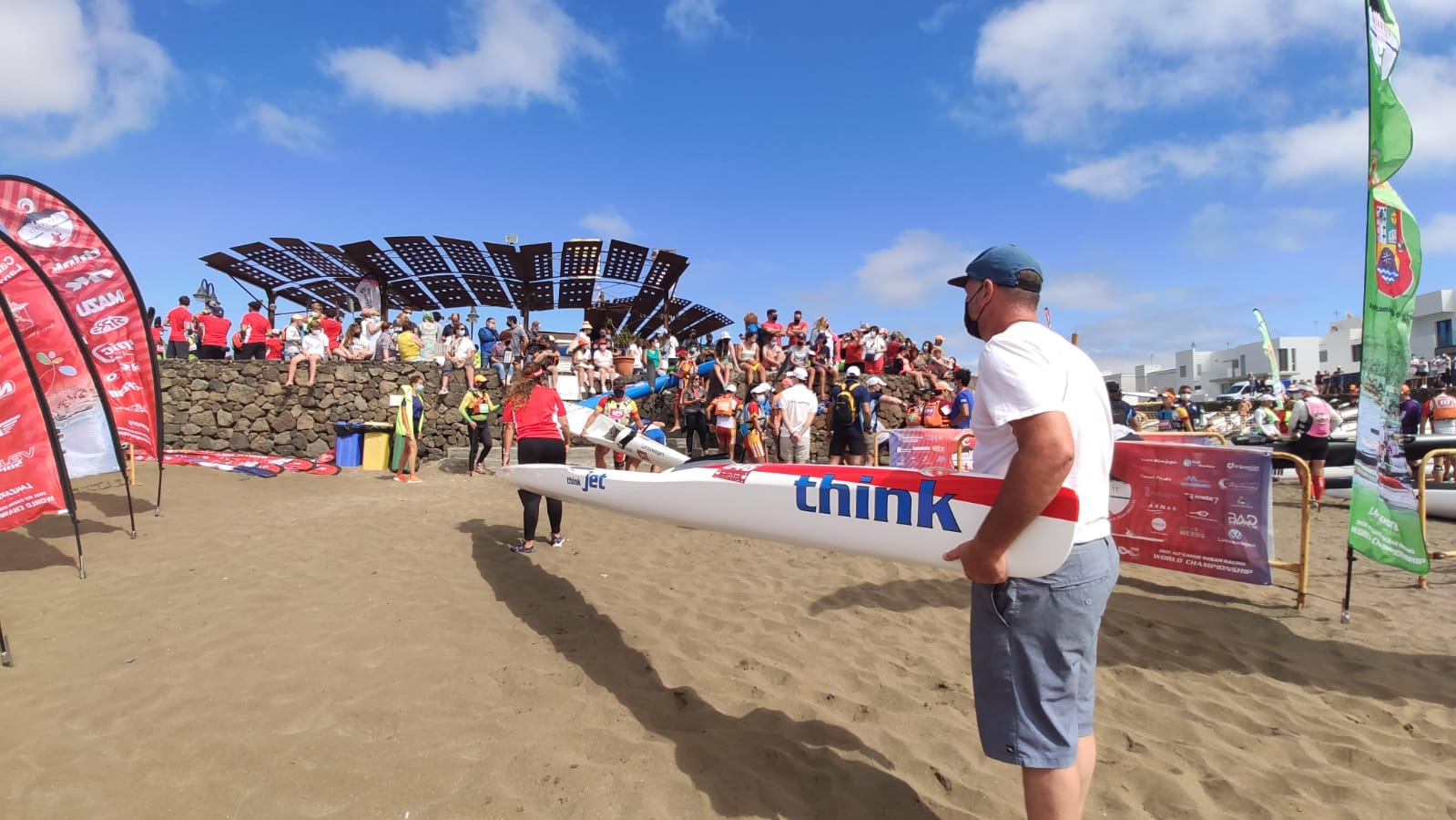 Nicolas Notten y Michele Burn, ganadores de la ICF Canoe Ocean Racing ...