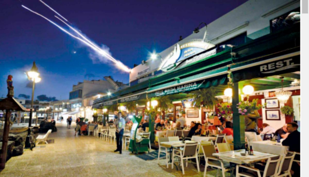 El Restaurante Brisa Marina de Playa Blanca cierra 10 días