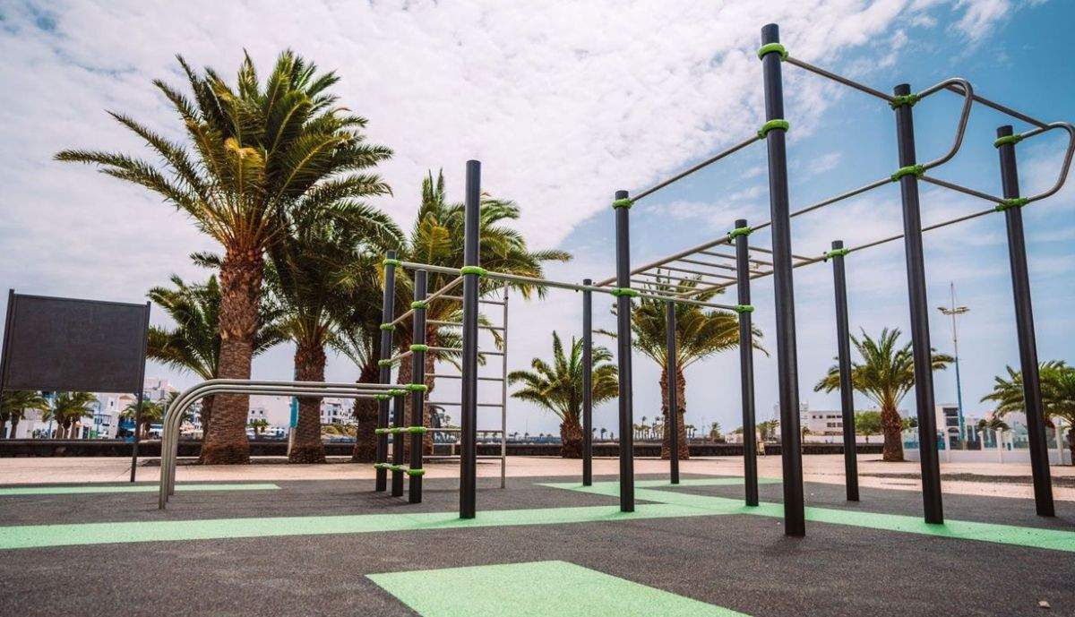 Arrecife estrena su primer parque de calistenia destinado a promover la ...