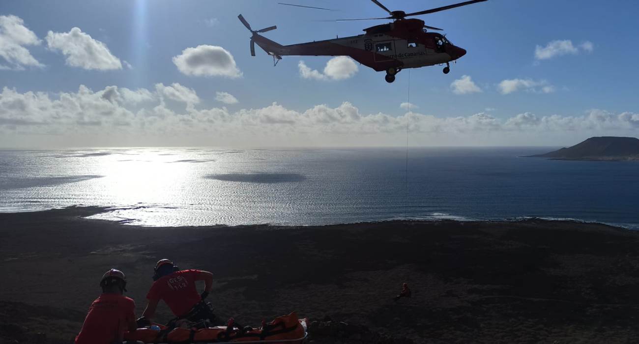 Rescatan en helicóptero a una excursionista accidentada en el Camino de ...