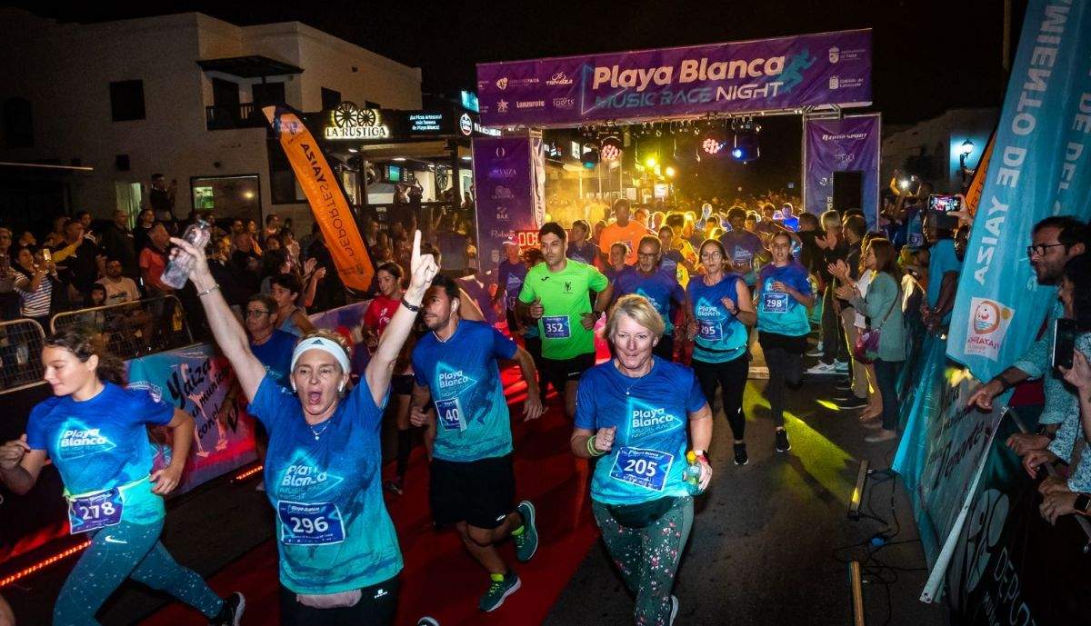 La Music Race Night moviliza a 450 corredores