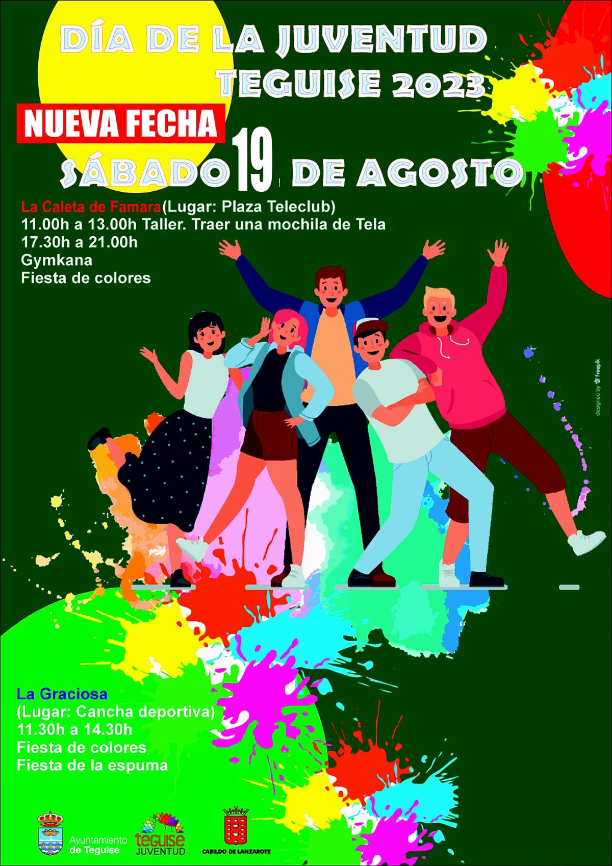 La Caleta de Famara y La Graciosa celebran el Día de la Juventud este ...