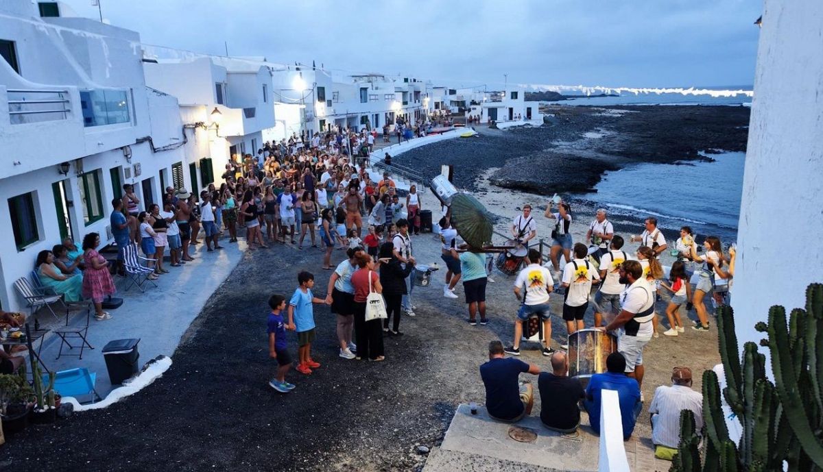 Caleta Caballo culmina sus fiestas de La Lapa con mucha participación