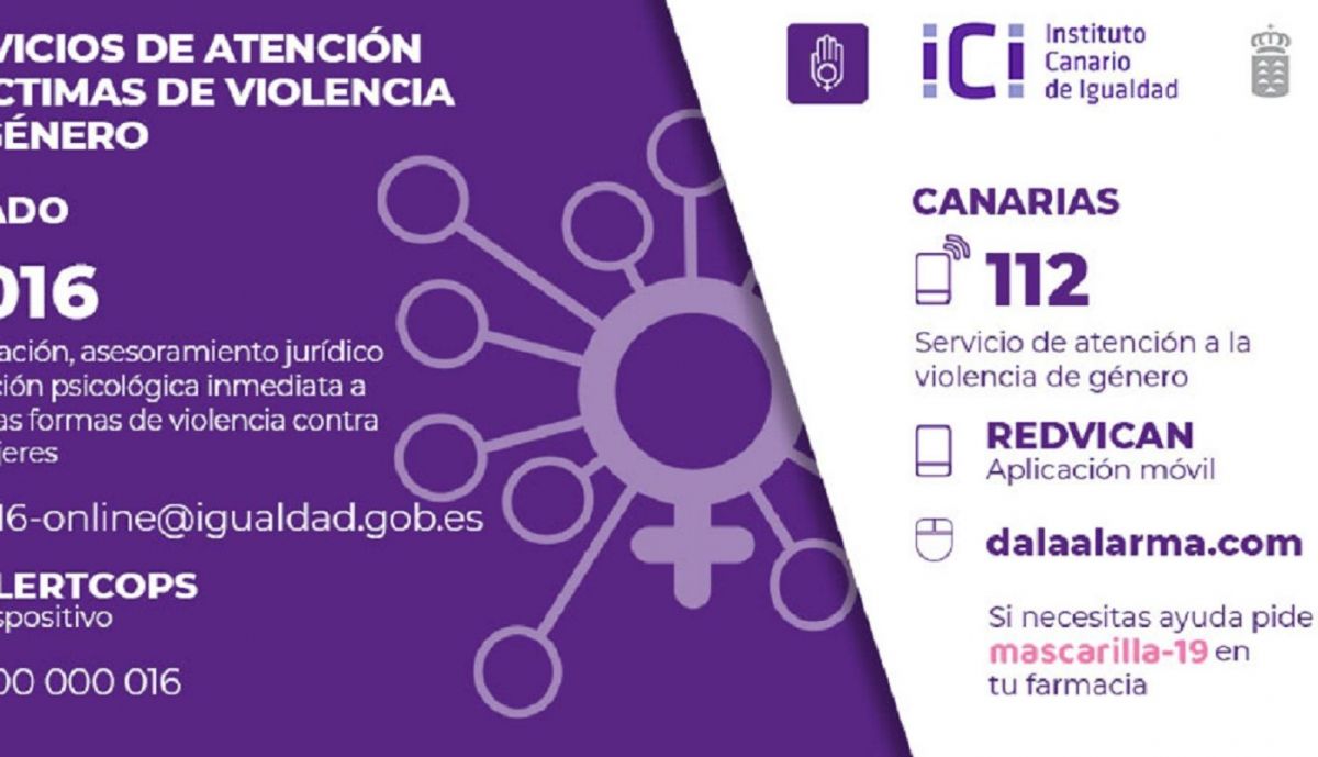 El Servicio de Atención a Víctimas de Violencia de Género en Lanzarote recibió 128 llamadas en julio