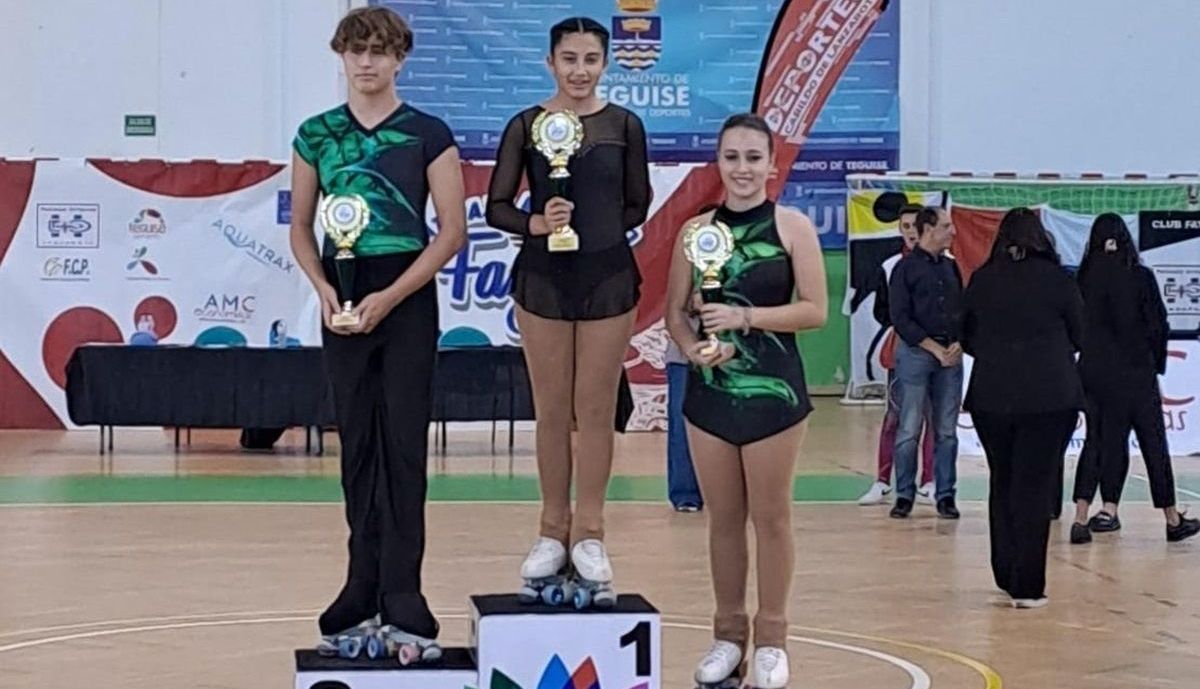 Más de 400 deportistas participan en la 'I Copa Federación Canaria de Patinaje Artístico' en Teguise
