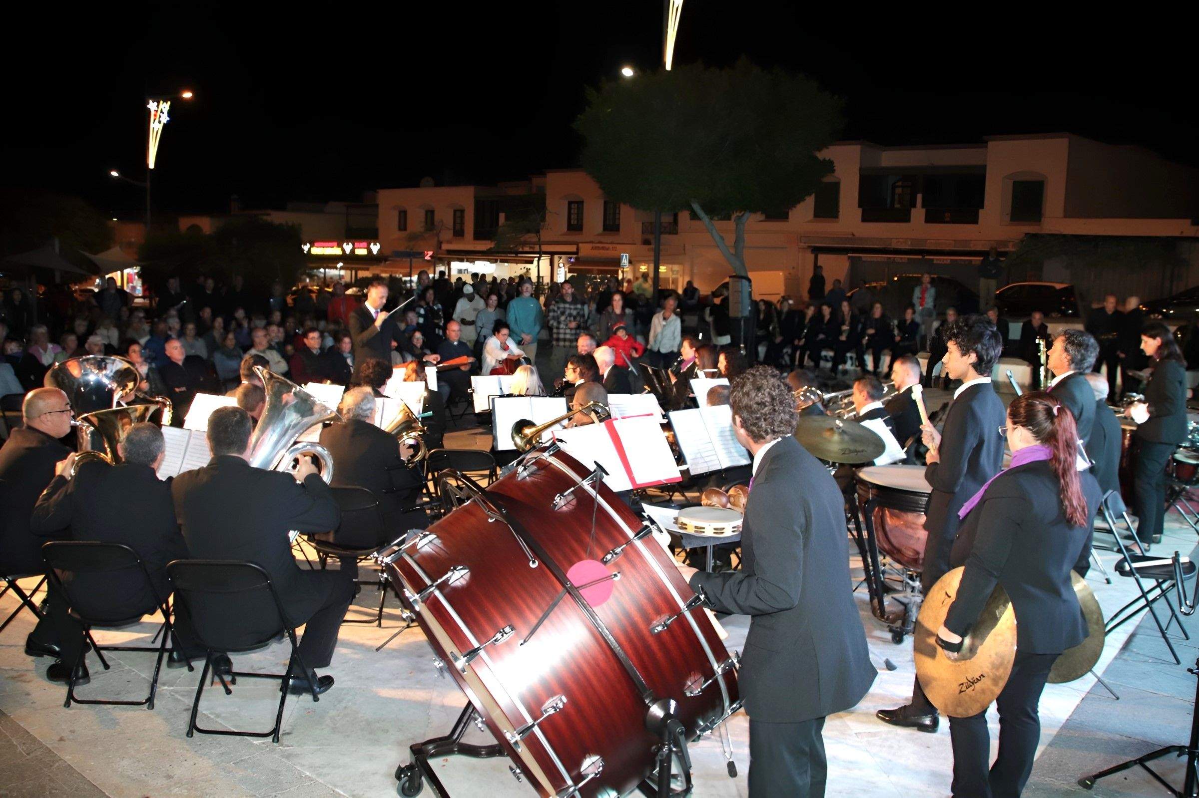 Cuatro agrupaciones de Lanzarote celebran los 25 años de la Banda de Yaiza