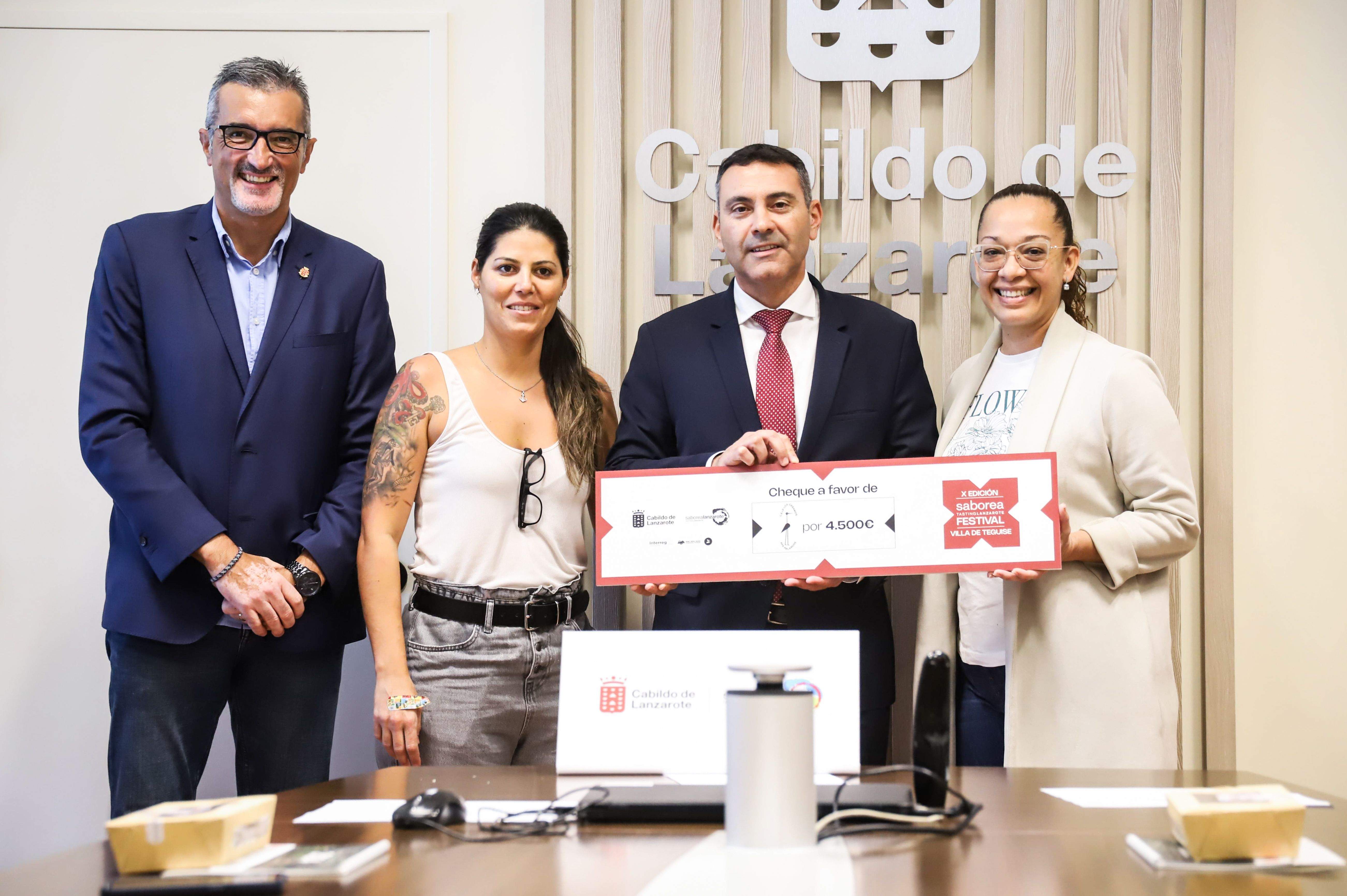 El Cabildo entrega más de 30.000 euros a siete ONGs de la recaudación ...