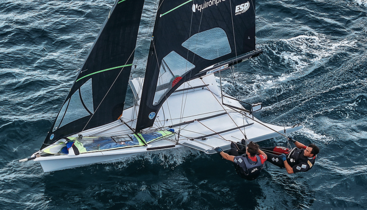 Lanzarote, un desafío para la élite de 49er y FX