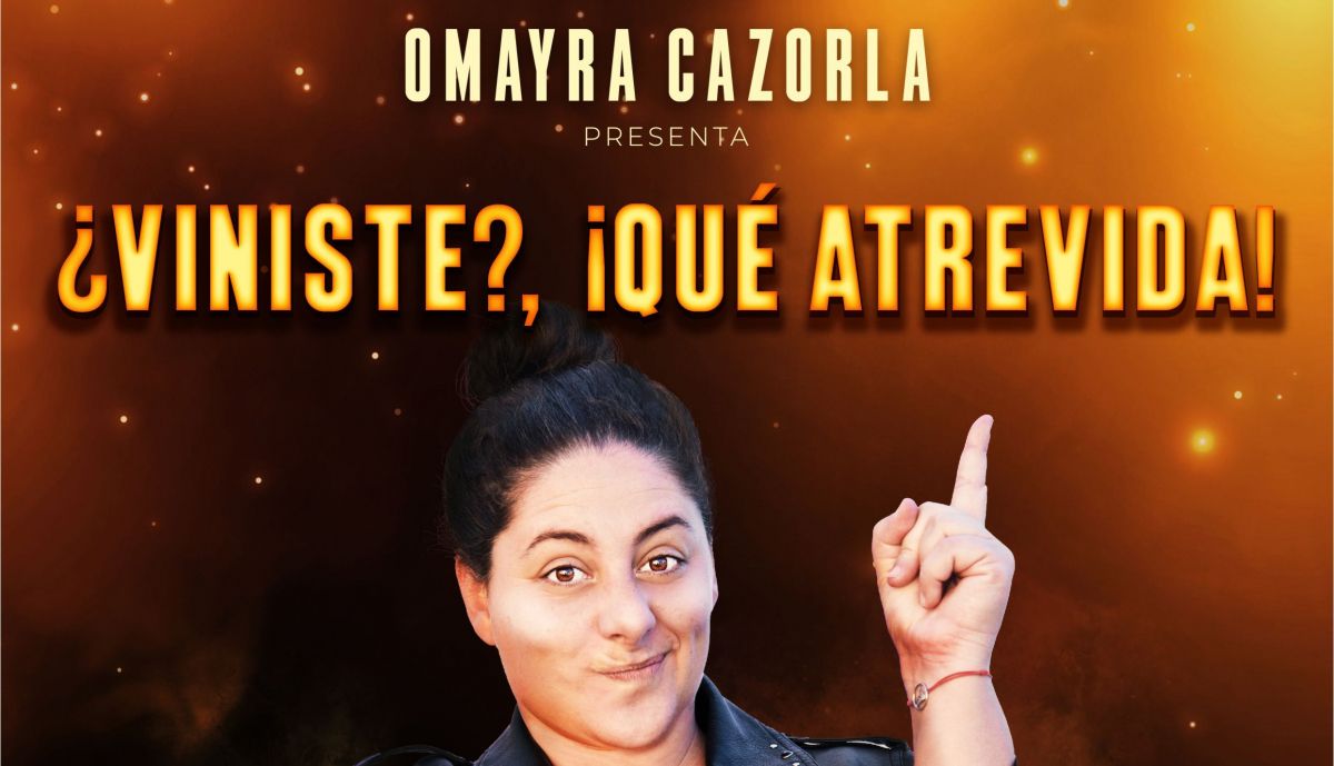 La humorista Omayra Cazorla ofrecerá un espectáculo en Lanzarote