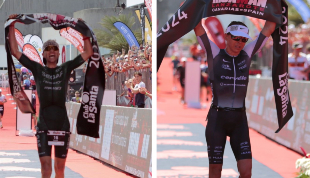 Kenneth Vandendriessche y Anne Haug, ganadores del XXXII Ironman Lanzarote