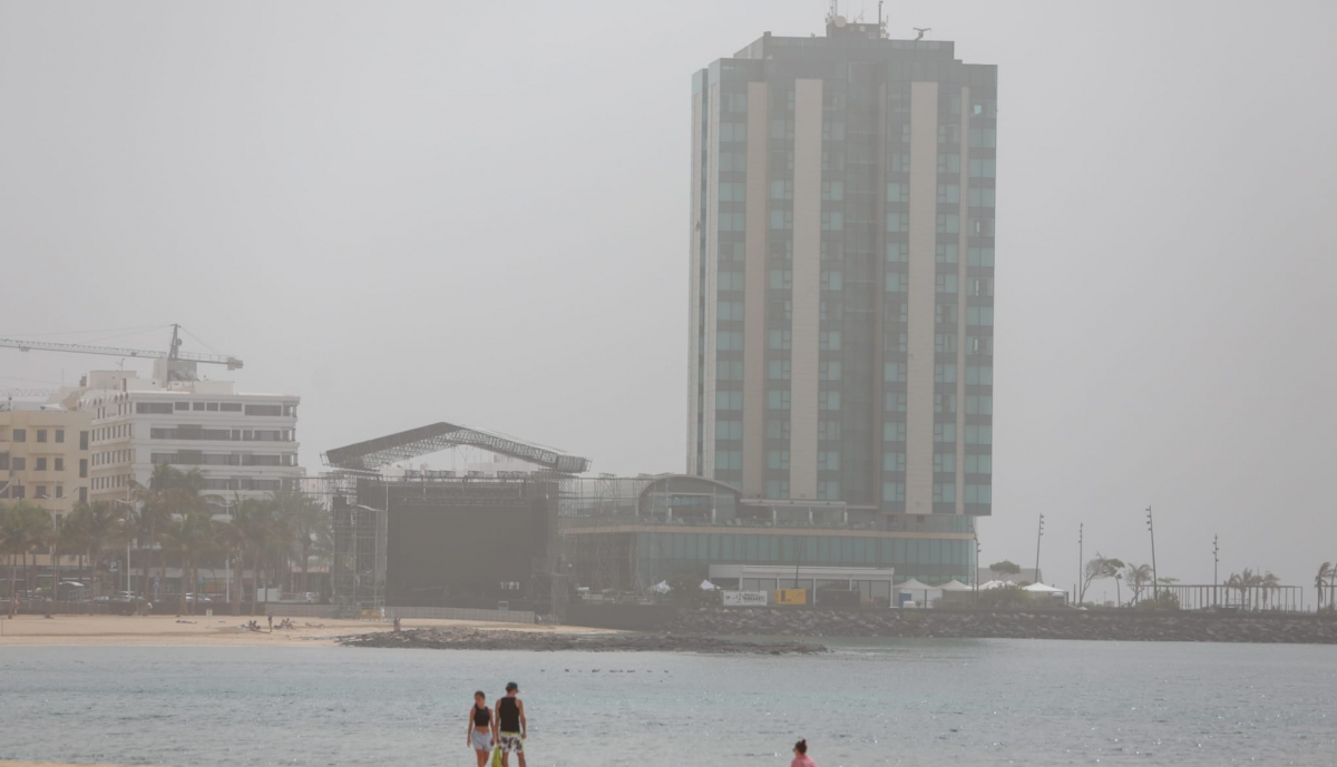 La calima y el calor serán los protagonistas en Lanzarote