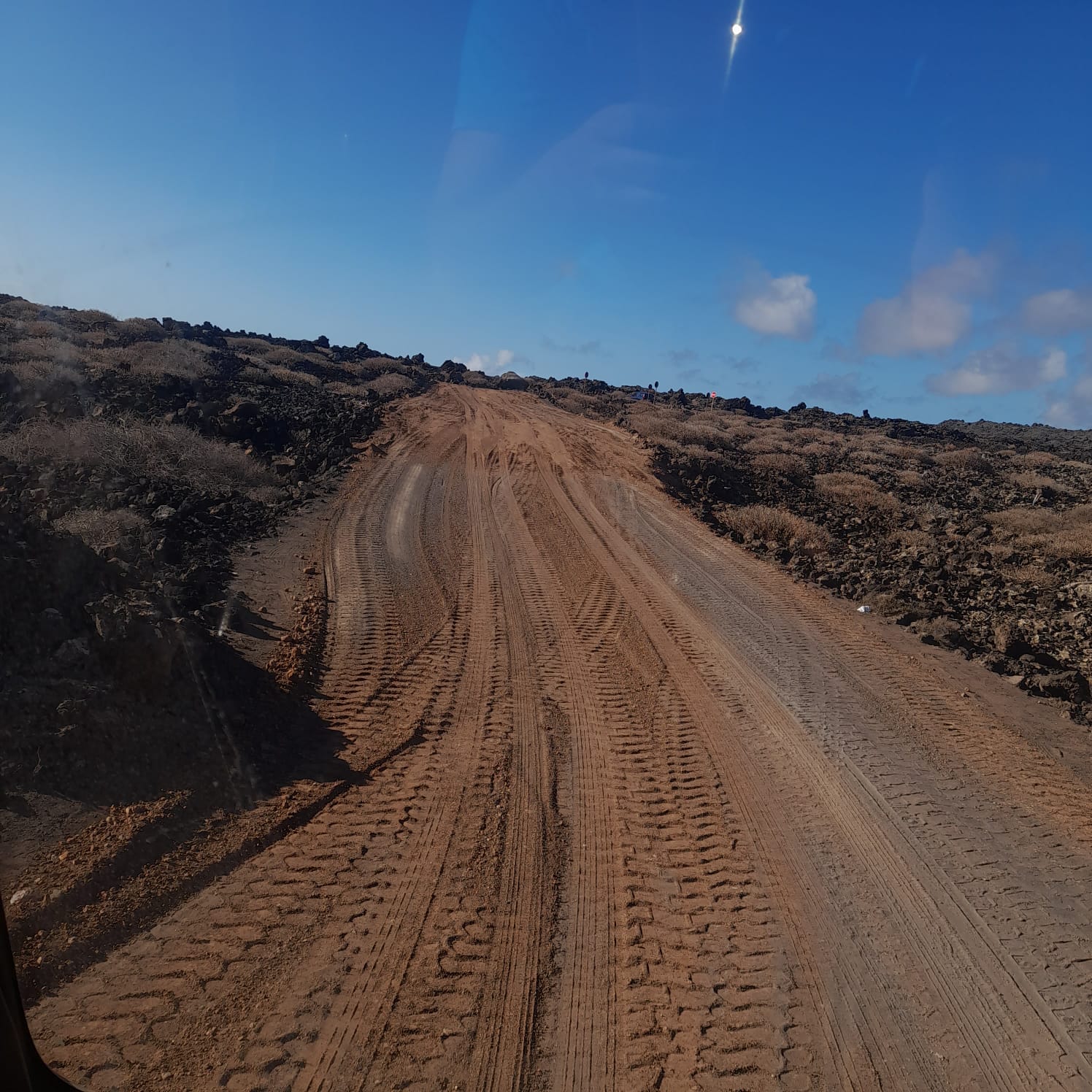 Haría rehabilitates several local roads to improve their transit