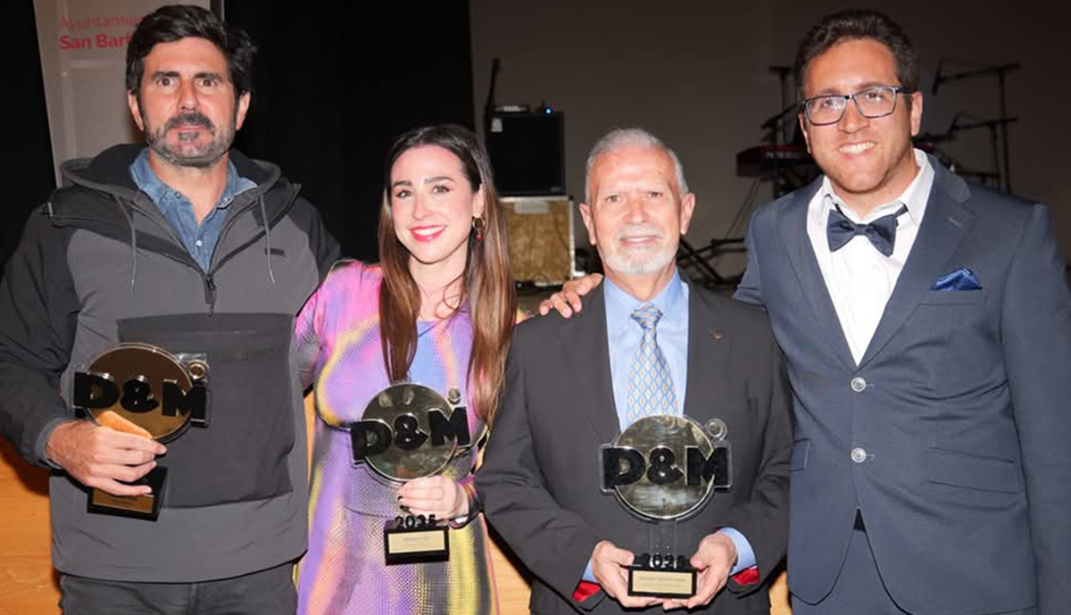 The San Bartolomé theater hosts the 'D&M Awards' gala