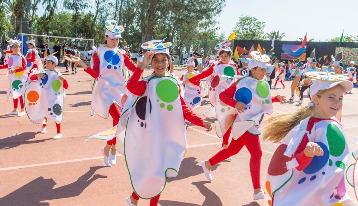 Los colores brillan en el Colegio Arenas Internacional