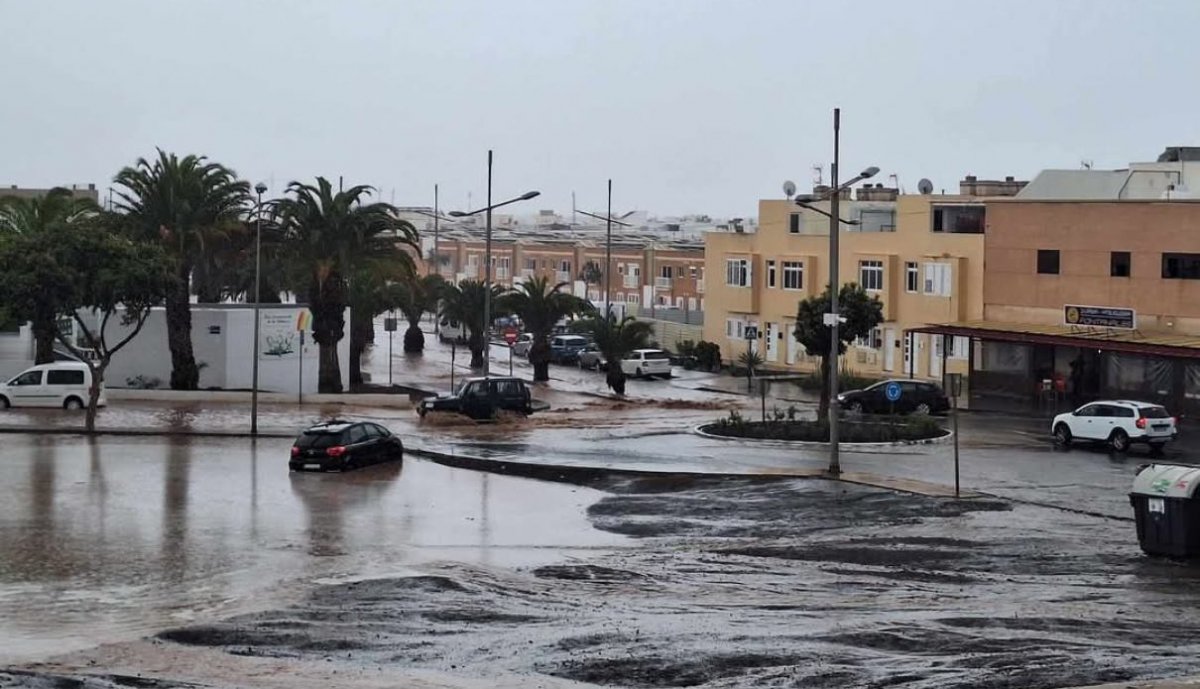 Finaliza la emergencia por inundaciones en Lanzarote tras 222 ...
