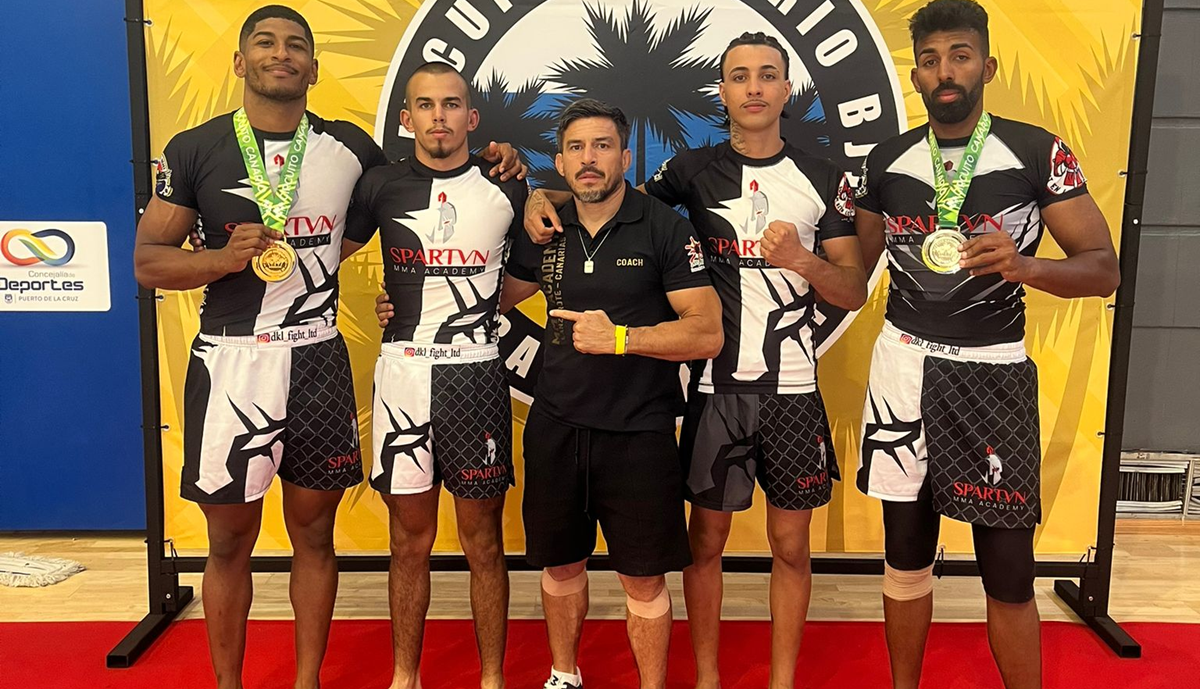 The Spartvn Mma Academy wins nine medals in the Canary Islands BJJ ...