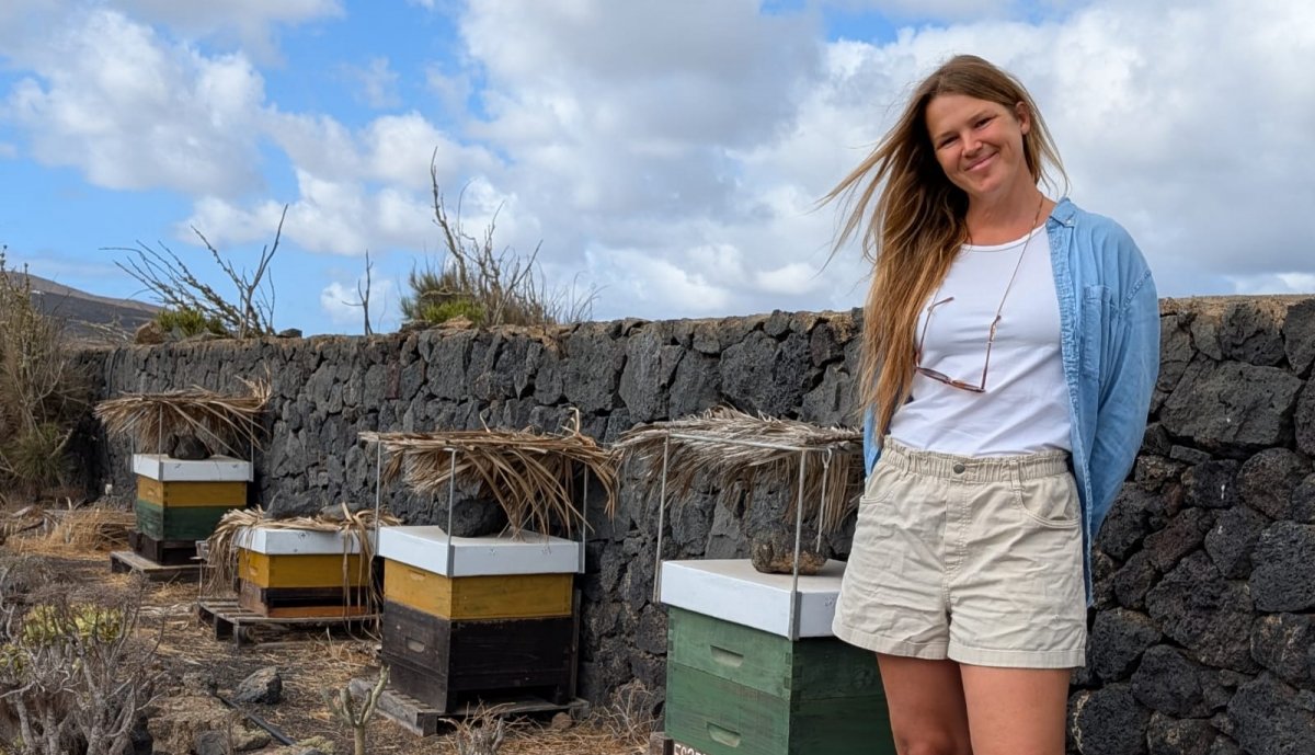 Lanzarote Honeybees, la iniciativa de Selina Vogel para preservar la miel ecológica de Lanzarote