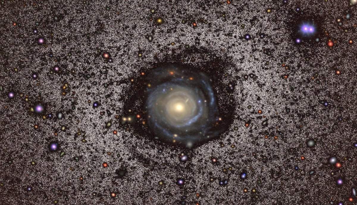 Unseen Structures Revealed in One of the Universe's Largest, Faintest ...