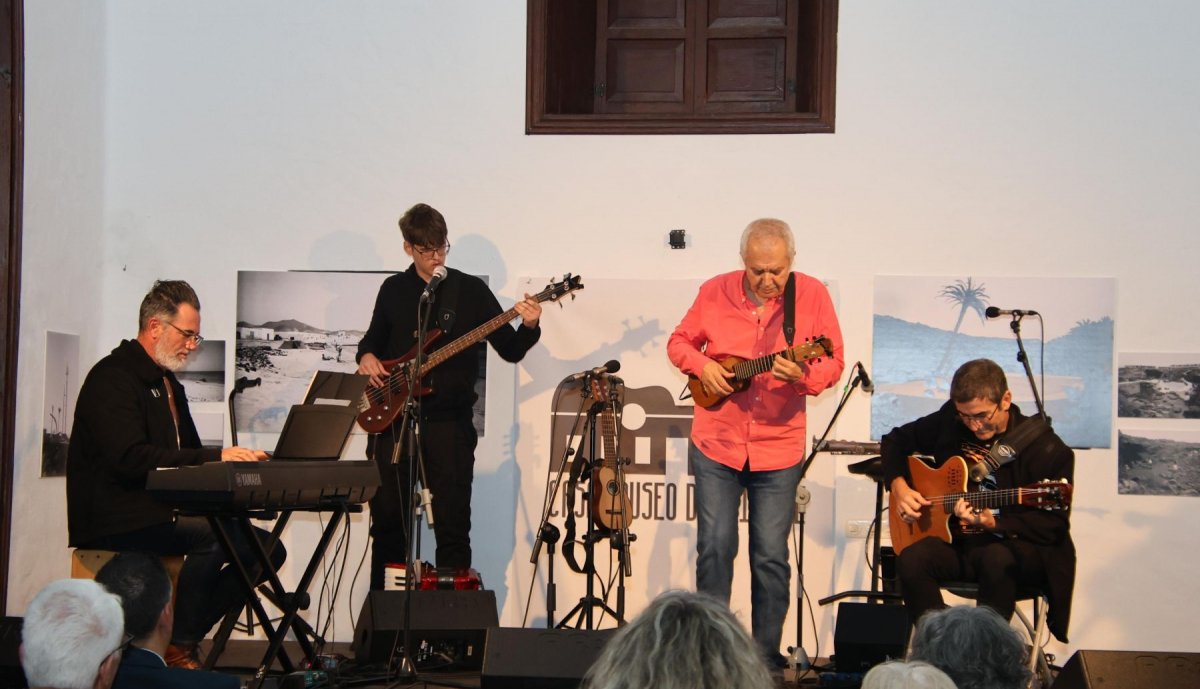 El Toñín Corujo Quartet emociona en la Casa-Museo del Timple