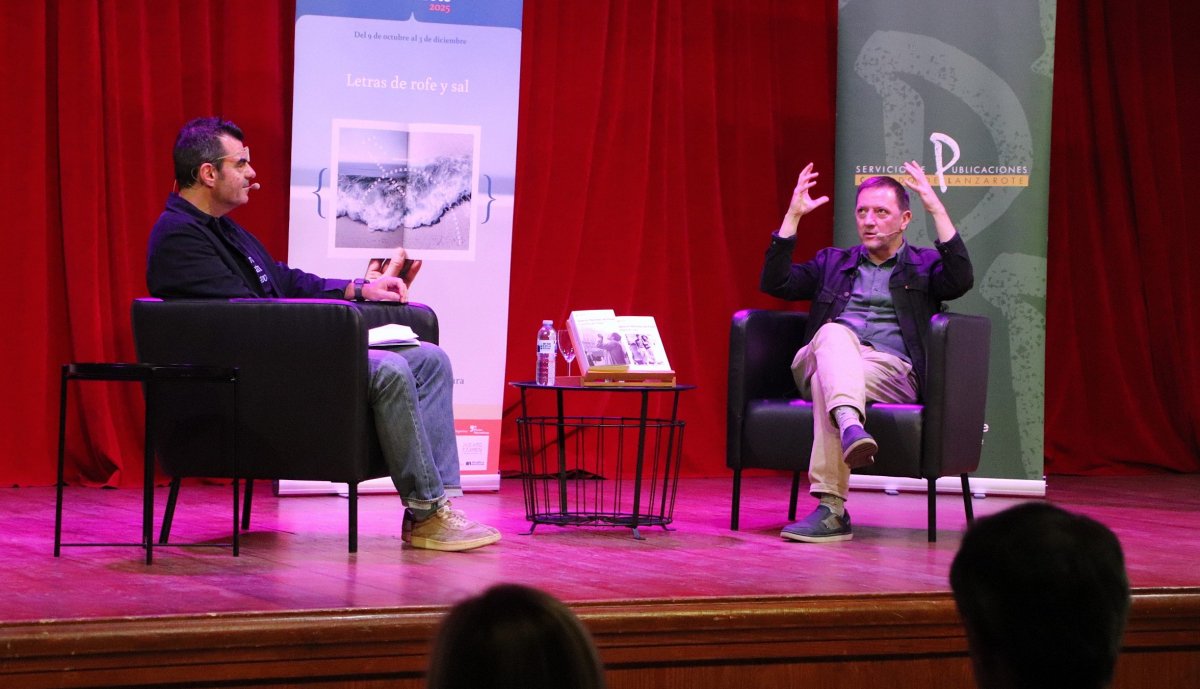 Martínez de Pisón closes the III Lanzarote Literature Festival speaking ...