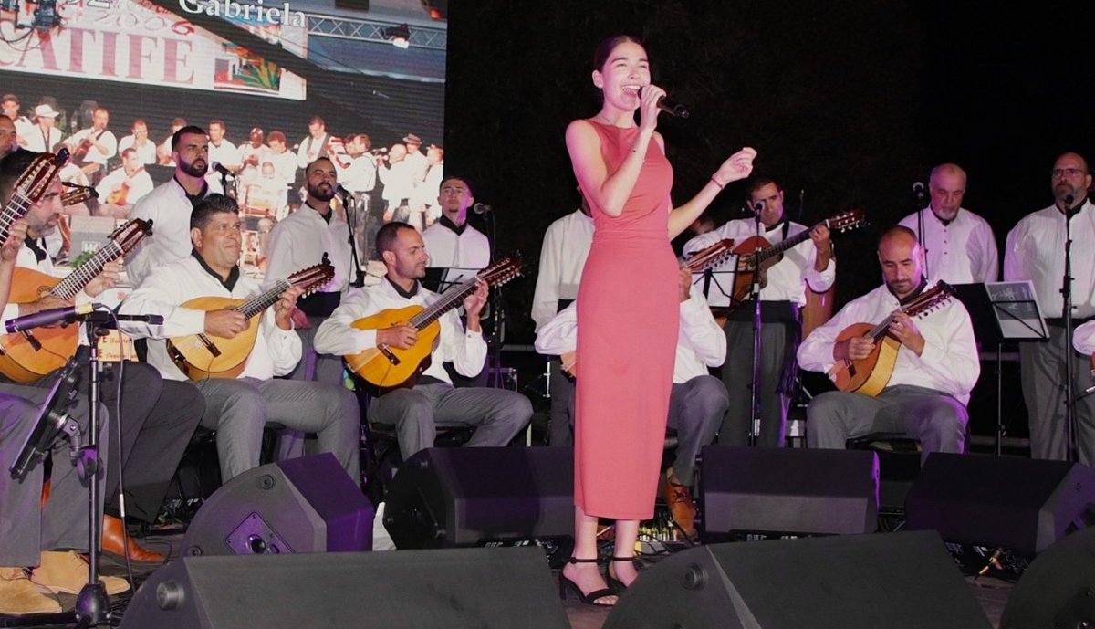 Singer Gabriela Rodríguez, nominated for the 2026 Tradition and ...