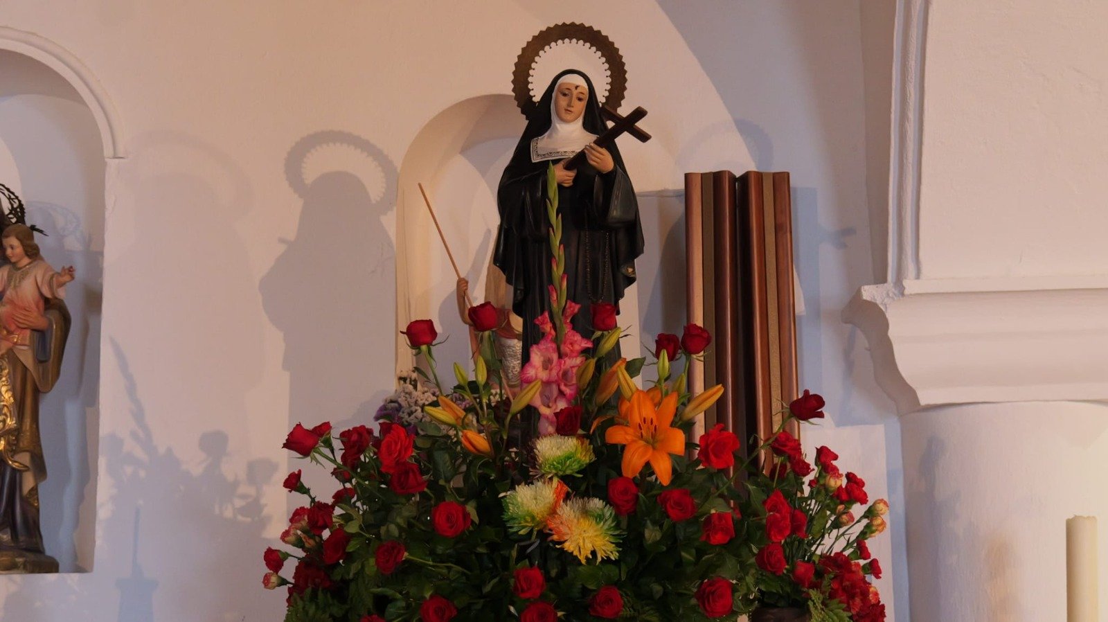 Los vecinos de Tao celebran la procesión en honor a Santa Rita de Casia ...